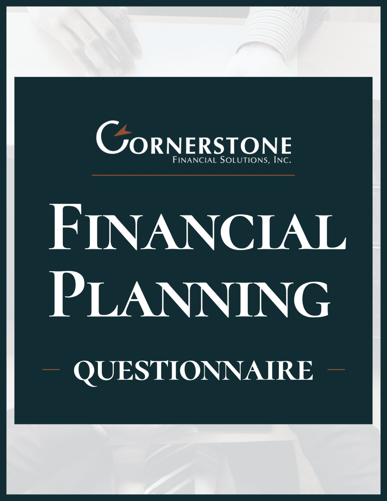 Contact Us | Cornerstone Financial Solutions Inc